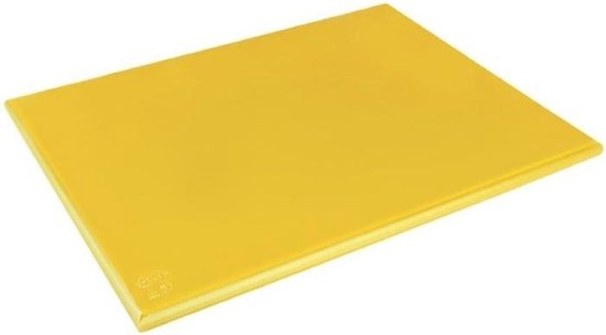 Hygiplas Kleurcode Snijplank Geel 600x450x25mm J045 - Dikke Plank ...