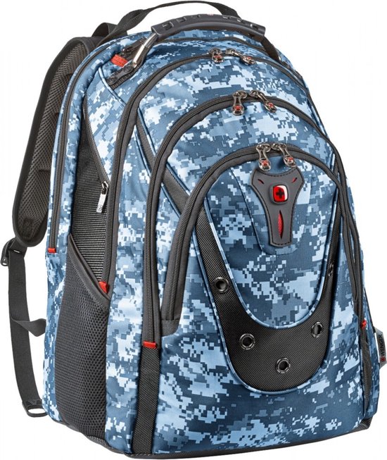 Wenger Ibex Notebook rugzak 17,3 Marine Pixel | bol