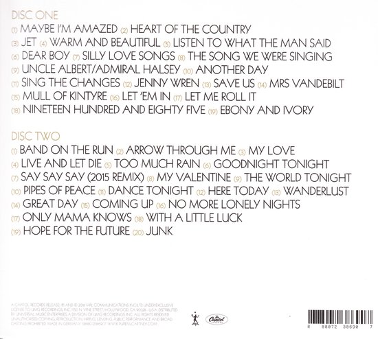 Pure McCartney, Paul McCartney | CD (album) | Muziek | bol.com