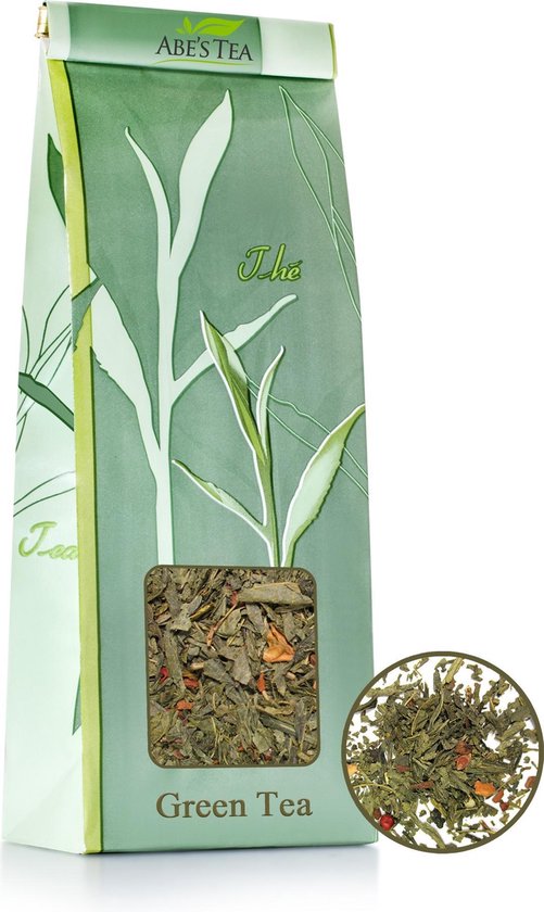 Abe's Tea | Groene Losse thee, Appelthee 300 gr. - Verfrissend | bol