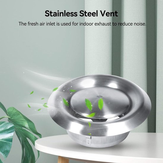 Verstelbare Muur Air Vent - Ronde Dak Vents - Uitlaat Ventilatie voor ...