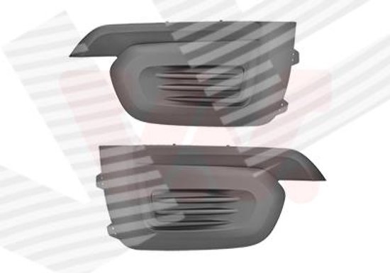 Van Wezel - BUMPER GRILL VOOR PEUGEOT RIFTER 2018- 1632655680 | bol