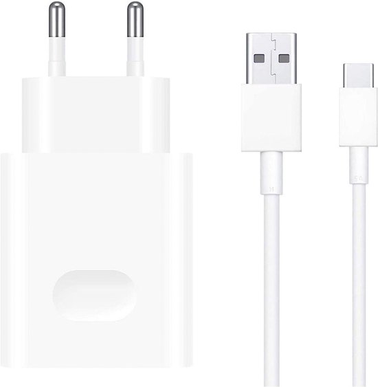 Huawei Adapter Inclusief Kabel USB naar USB-C - Wit | bol