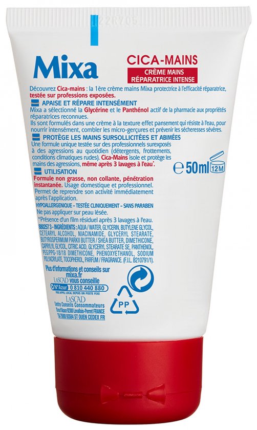 Mixa Cica Hand Repair Cream 50 ml | bol
