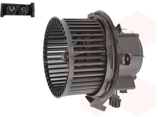 KACHELVENTILATOR VOOR MERCEDES BENZ C-CLASS W204 2007-2011 2048200008 | bol