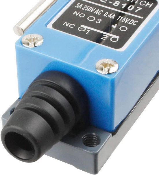 Antrader ME-8107 Revolving Plastic NC-NO Momentary Roller Lever Arm ...