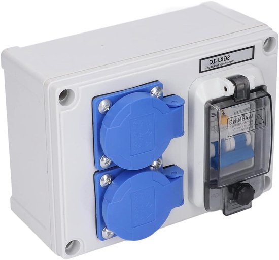 Waterdicht stopcontact 200-250V met eenvoudige installatie voor binnen ...