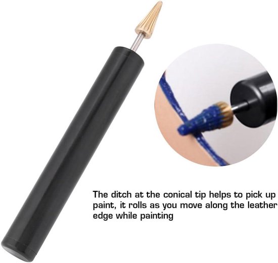 Edge Dye Pen DIY Lederen Craft Top Edge Dye Olie Pen Applicator Riem ...