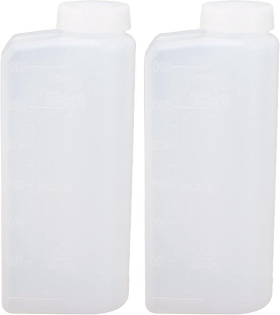 Professionele 2 Stuks 600ML 2-Takt Olie Benzine Brandstof Mix FlesMet ...
