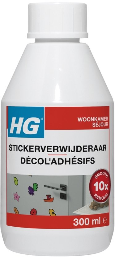 HG - Stickerverwijderaar - Meest Effectief - Verwijdert Eenvoudig - 300 ...