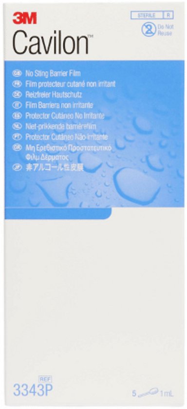 3M Cavilon Barrierefilm Swabs 1ml Ster 5st | bol