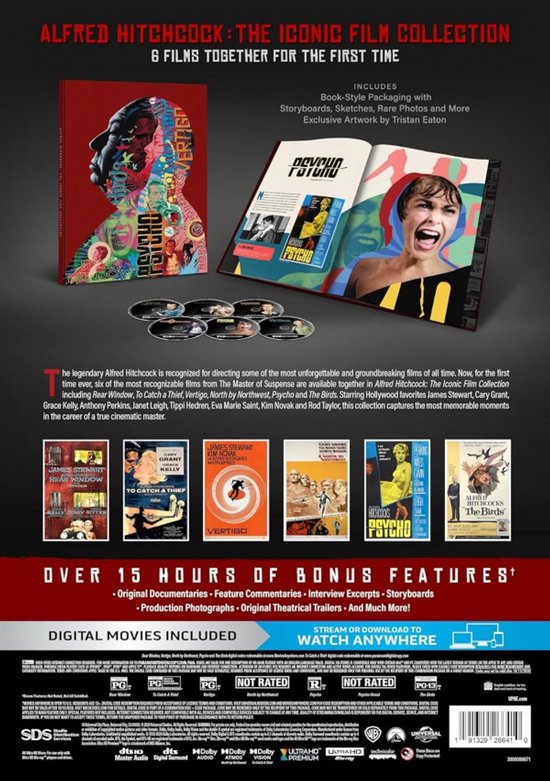 Alfred Hitchcock: The Iconic Film Collection: Rear Window / To Catch a ...