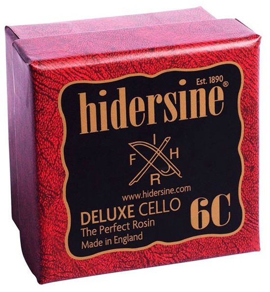 Hidersine HR-6C-10 10-pack Deluxe hars voor cello - donker/zacht ...