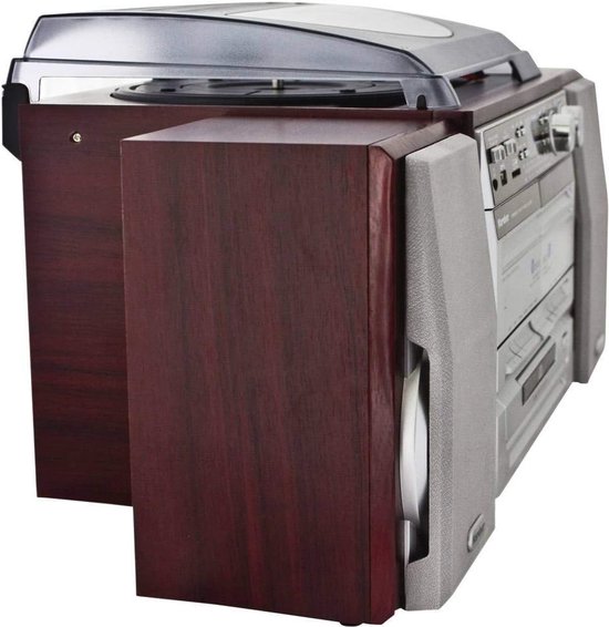 Compacte Stereo-installatie met CD-speler, Cassettespeler en ...