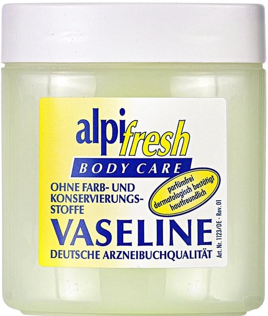 Alpi-Fresh - Body Care - Vaseline - Bescherming & Hydratatie - 125 ml ...