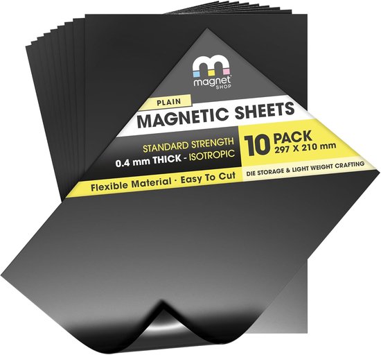 Magnetische Vellen voor Knutselen - Flexibel en Creatief - 10 Stuks | bol