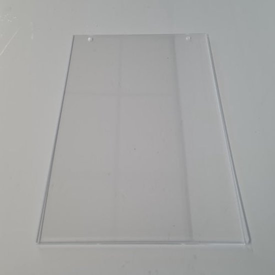 Support en U en Acryl (l x h 27 x 30 cm) avec 2 trous - 14 pièces | bol