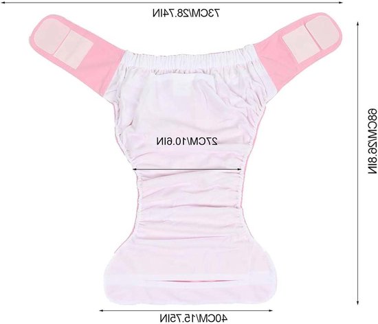 Herbruikbare Wasbare Ouderen Doek Luiers Pocket Luiers Incontinentie ...