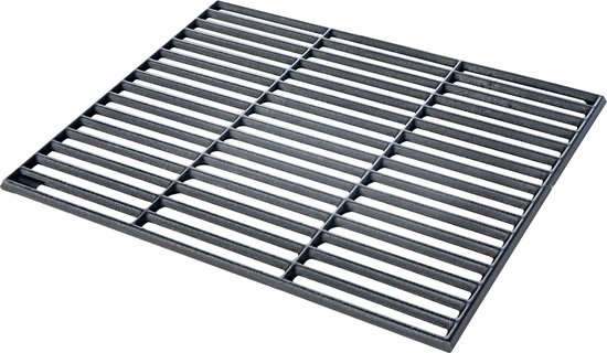 BBQ grillplaat PRO - 45x35cm - Bakplaat - Gietijzer - Zwart | bol