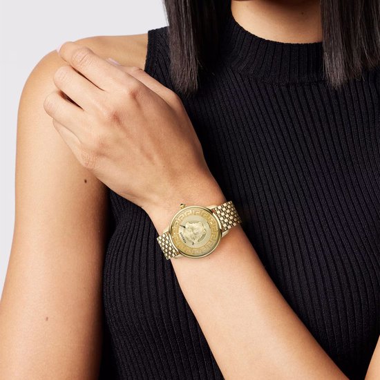 Versace Medusa Alchemy VE6F00623 Horloge - Staal - Goudkleurig - Ø 38 ...