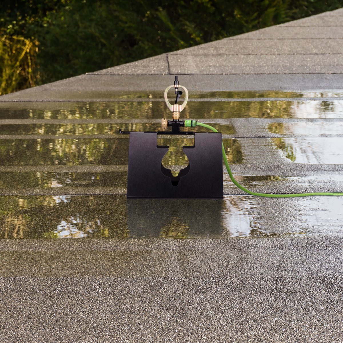 Relaxdays tuinsproeier dak - metalen grassproeier - watersproeier tuin ...