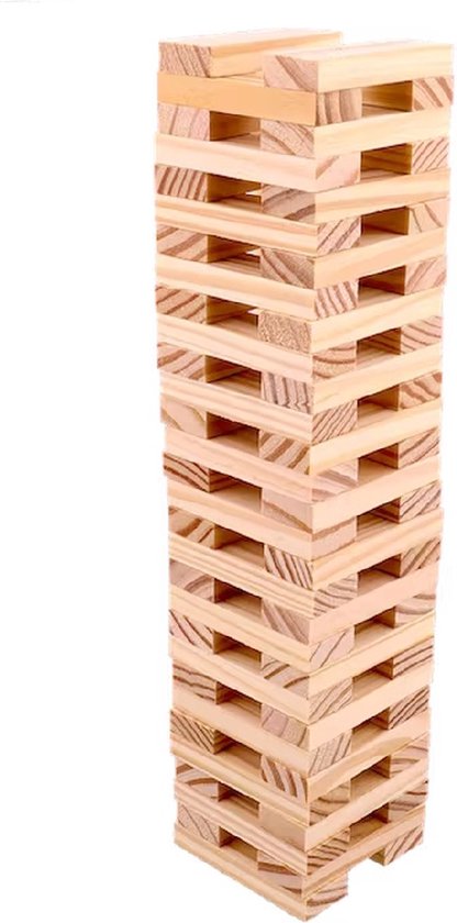 Spellen Set - Jenga - Uno - Mikado - 60 blokken spel - Kaartspel set ...