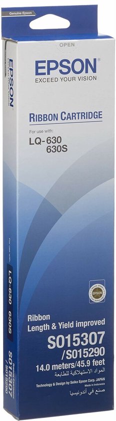 Original Dot Matrix Tape Epson C13S015307 Black | bol