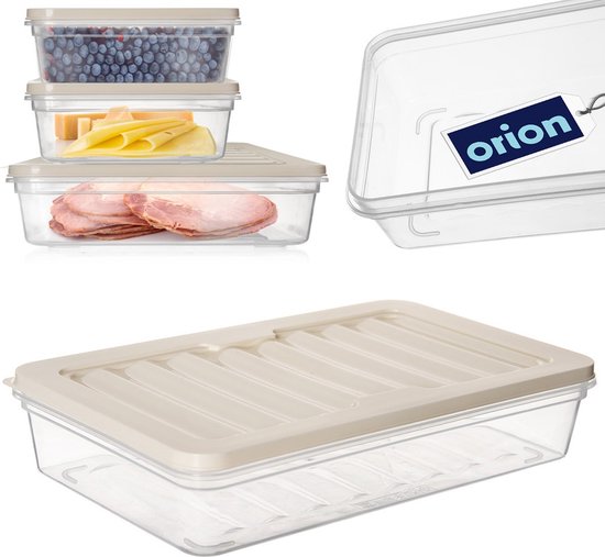 Voedselcontainer met Deksel 1 l - Vershoudbakjes - Vershouddoos ...