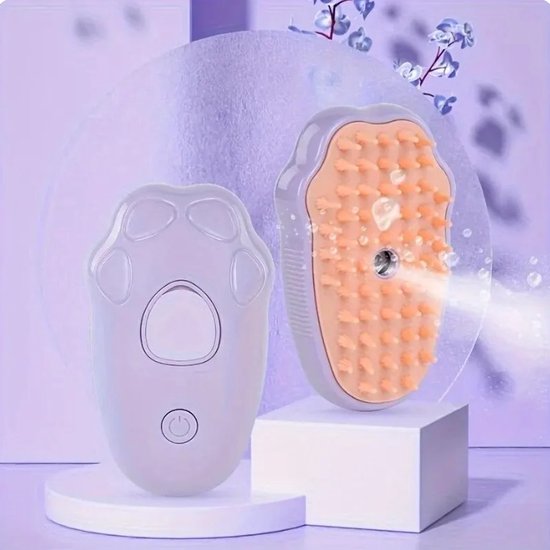 Gekleurde Huisdier Stoom Beauty Kam Reinigbaar Drijvend Haar ...