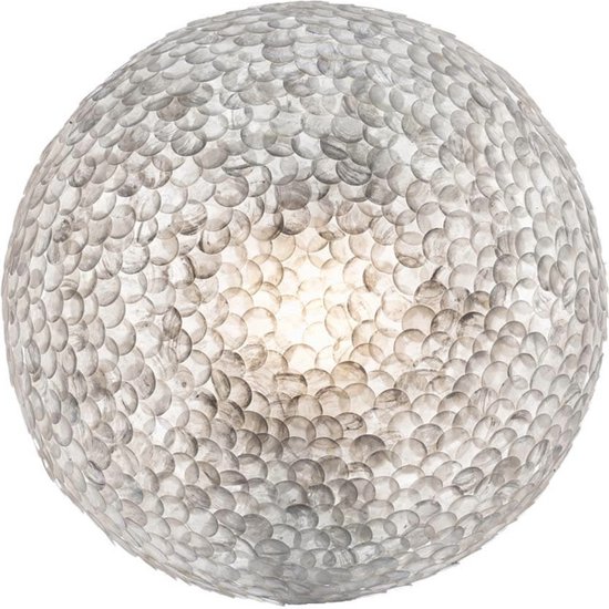 LM-Collection Cindy Wandlamp - Ø40x20cm - E14 - Wit - Schelpen ...