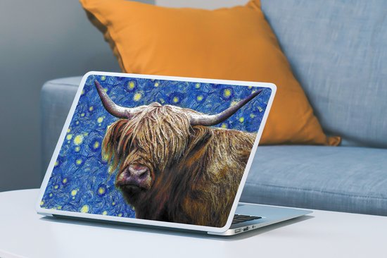 Laptop sticker - 15.6 inch - Van Gogh - Sterrennacht - Schotse ...