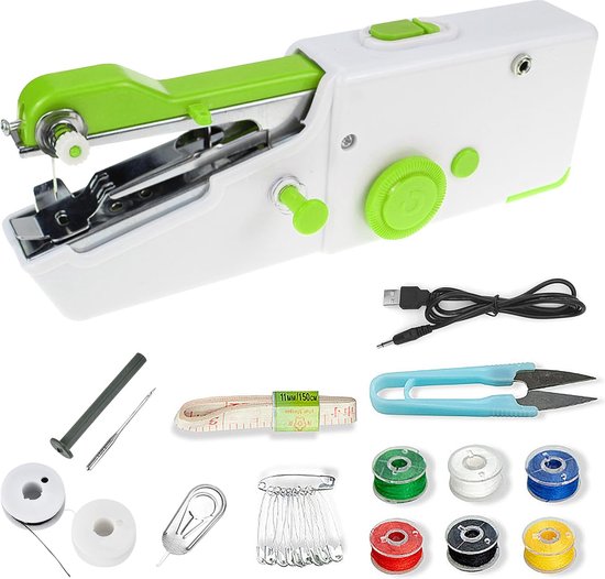 Solacis Handnaaimachine - Mini naaimachine - Hand naaimachine - Must ...