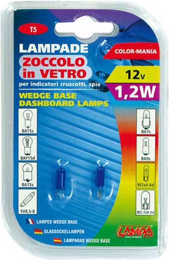 Wedge base lamp 12V 1,2W | bol