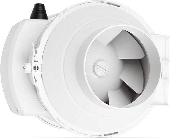 Badkamer Ventilator - Ventilator voor Badkamer Buisventilator 125mm ...
