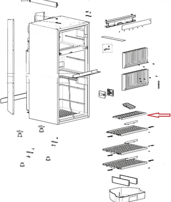 Dometic RM8505 Legplank | bol