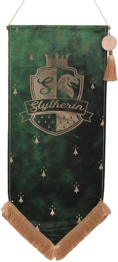 Harry Potter Slytherin Banner Decoratieve Artikelen meerkleurig | bol