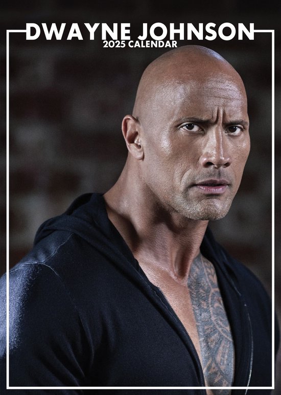 Dwayne Johnson Kalender 2025 | bol