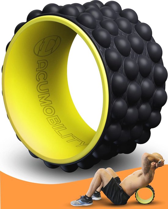 Rug Roller Wheel - Ergonomische Rugstretcher en Rugcracker voor Rugpijn ...