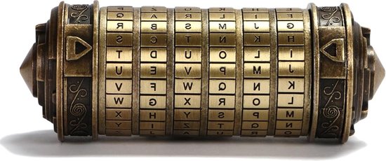 Mini Cryptex Lock Puzzel Dozen - Verborgen compartimenten Brain Teaser ...