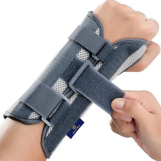 Verstelbare nachtpolssteun voor pols carpaal tunnelsyndroom artritis ...