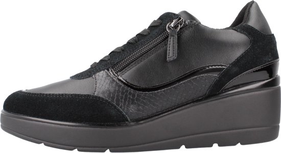 GEOX ILDE DAMES Sneakers - ZWART - Maat 40 | bol
