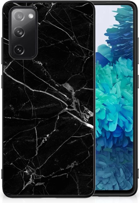 Transparant Hoesje Samsung Galaxy S20 Fe Smartphone Hoesje Met Zwarte