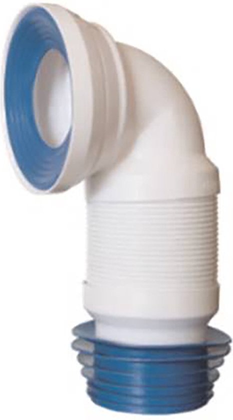 Bally Flexibel Toilet Aansluitstuk Bocht 90° Aansluiting Conisch Ø90 ...