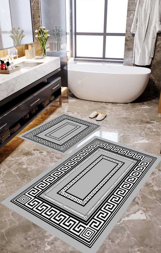 Badmatten - Badmat set - Badkamer set - Design matten - Luxe matten ...