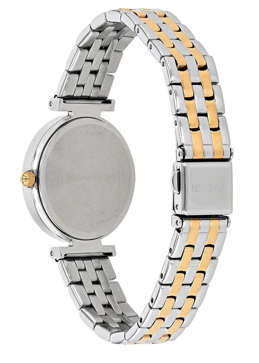Citizen Horloge - Citizen dames horloge - Bicolor Rosé - diameter 30 mm ...