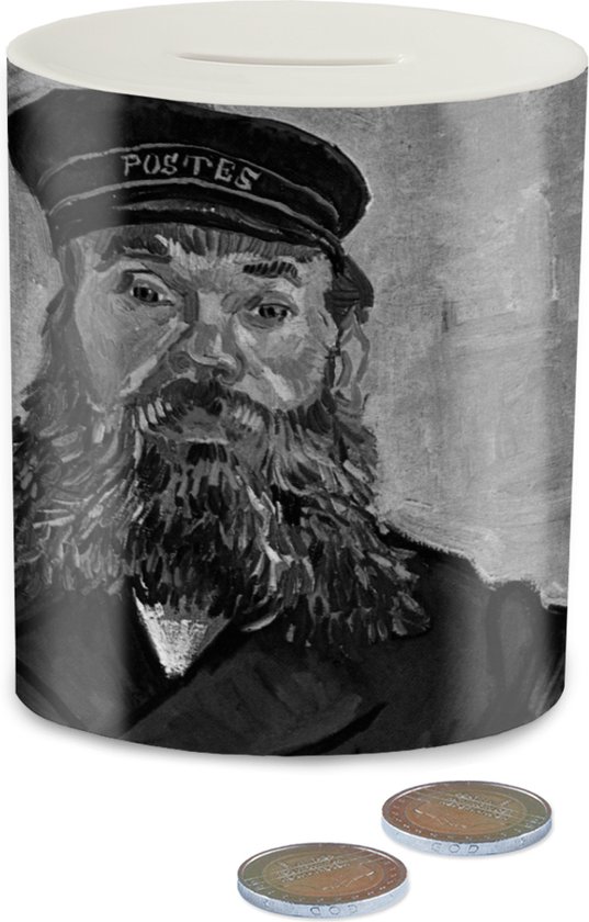 Tirelire - Tirelire - Facteur Joseph Roulin - Vincent van Gogh - Zwart ...