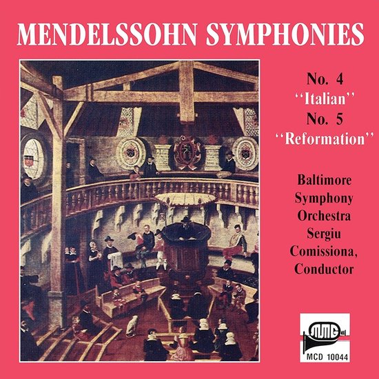 Mendelssohn: Symphonies No. 4, Sergiu Comissiona | CD (album) | Muziek ...