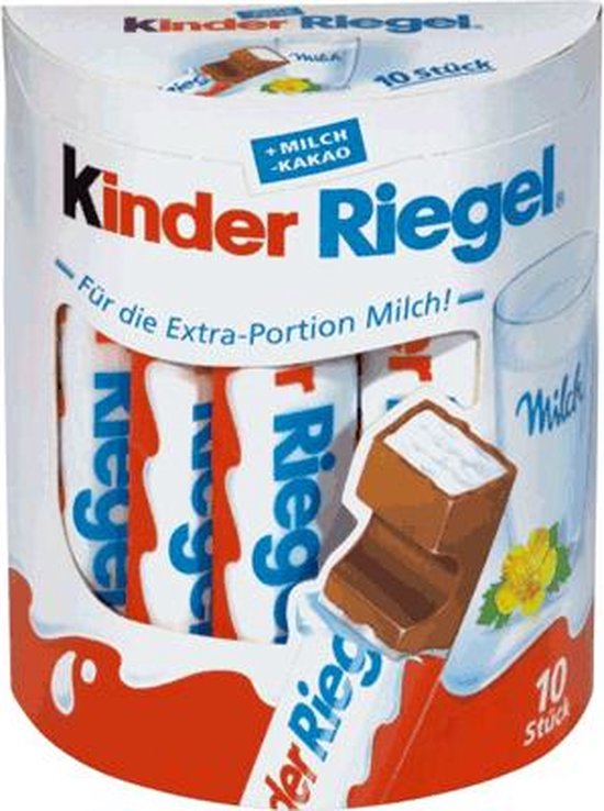 Kinder Chocolade reep 10 st | bol