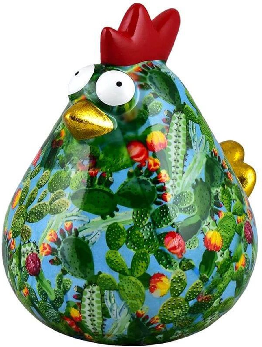 Pomme pidou Poulet Matilda | Tirelire | L | Bleu | Cactus | bol.com