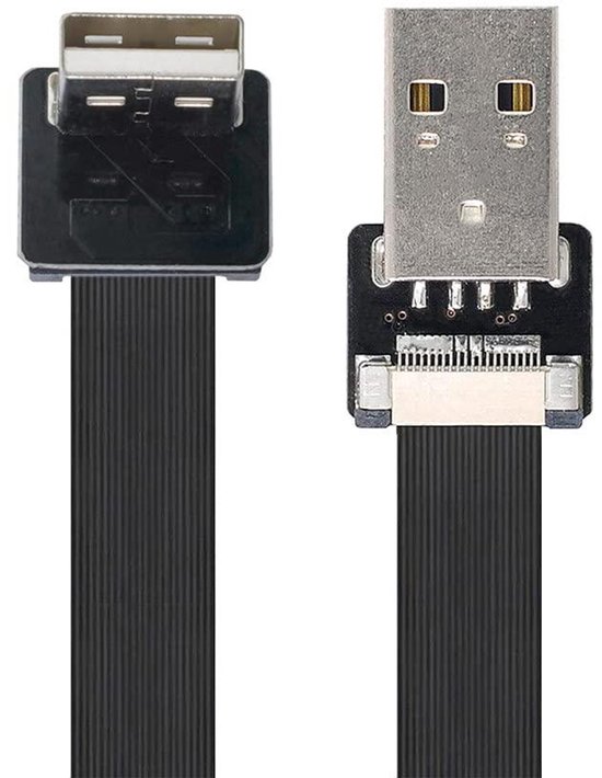 USB 2.0 Datakabel - FPC Kabel Platte Kabel - Apparaten Verbinden - 90 ...